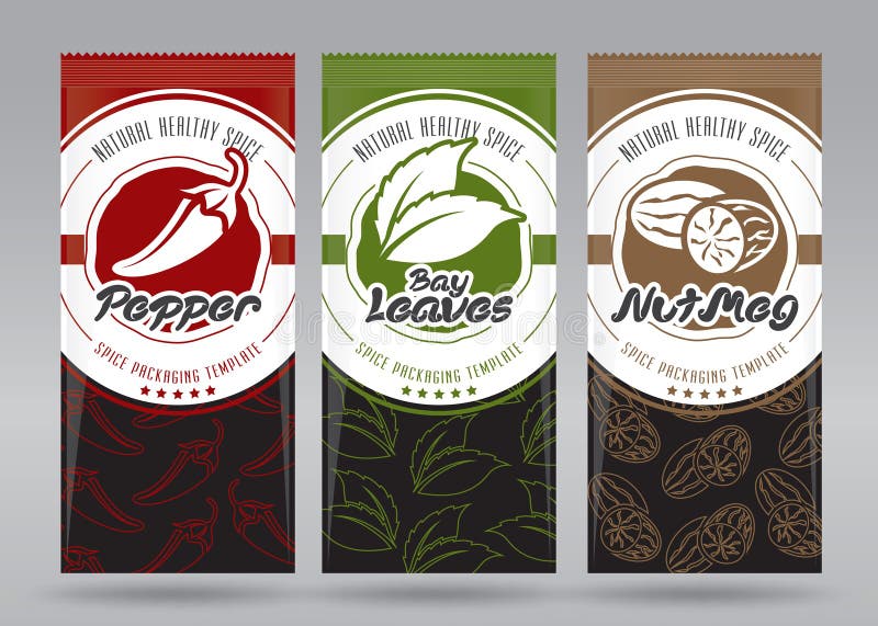 Spice icon set stock vector. Illustration of aromatic - 46003771