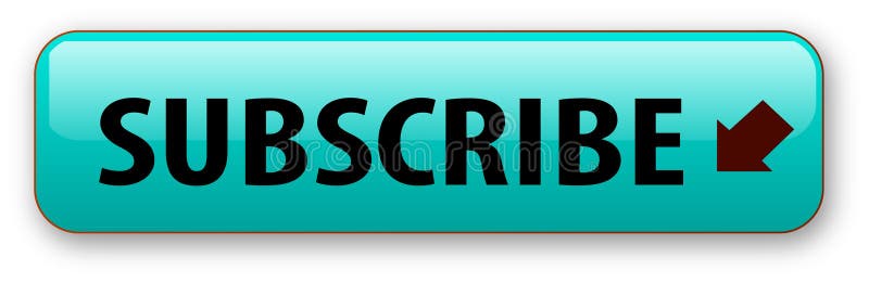 Subscribe Web Button Classic Blue Button White Background Stock ...
