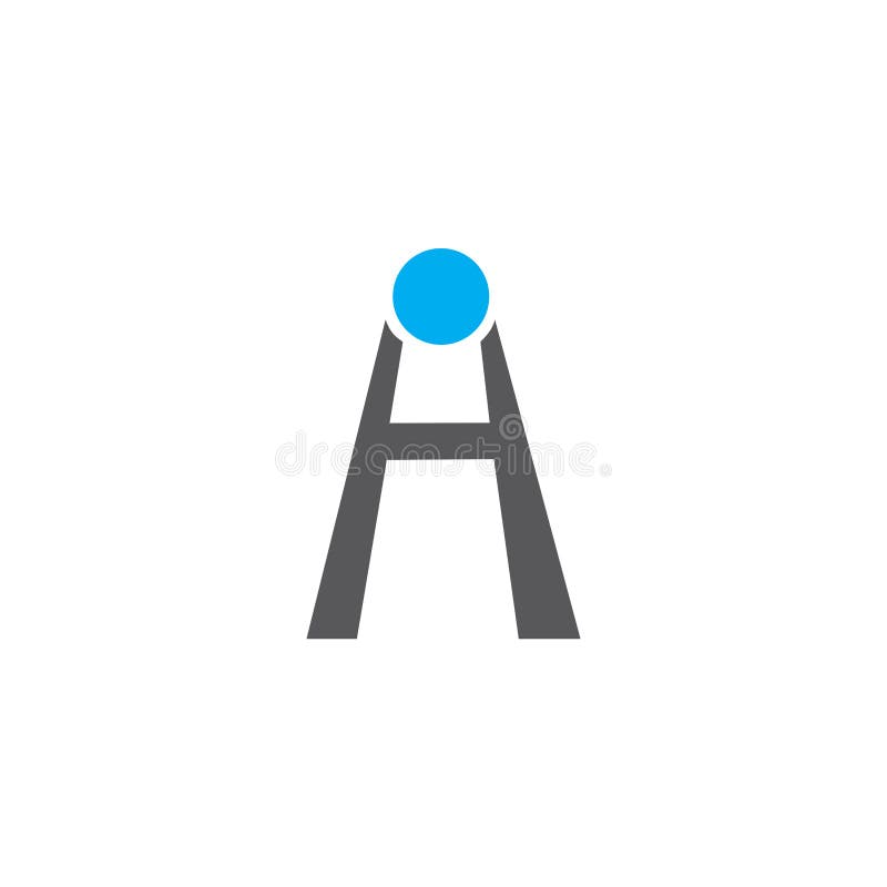 Ladder Vector Logo. H Letter Icon. Personal Development Logo Stock ...