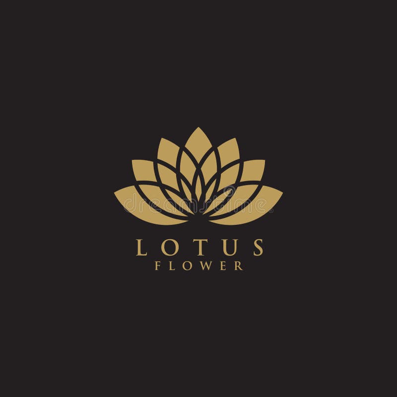 Luxury Lotus Flower Logo Stock Illustrations – 8,441 Luxury Lotus ...