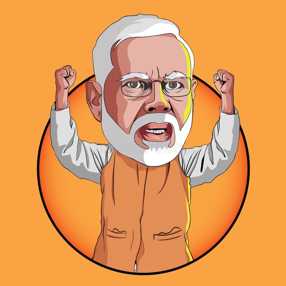 Modi Narendra Stock Illustrations – 118 Modi Narendra Stock ...
