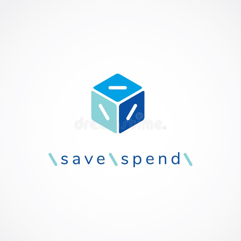 Financial Vector Logo. Savings Icon Stock Vector - Illustration of ...