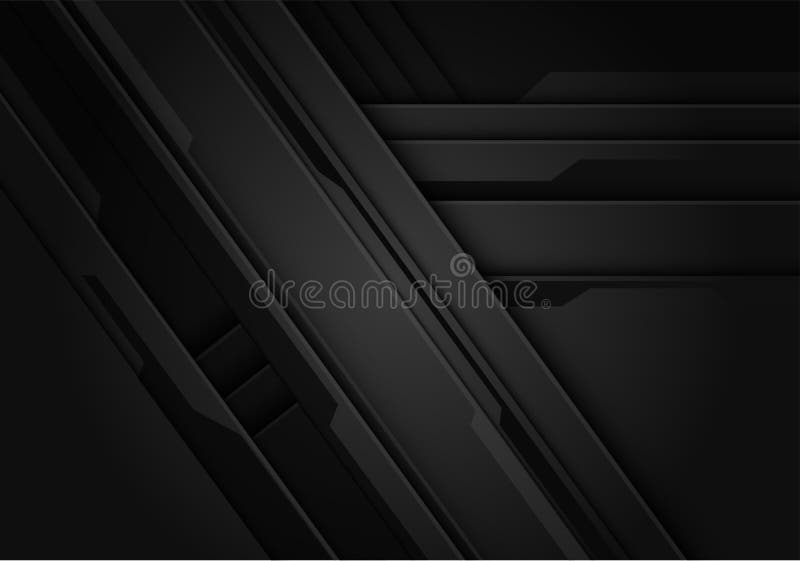 Abstract Black Metallic Futuristic Style Design Modern Futuristic ...