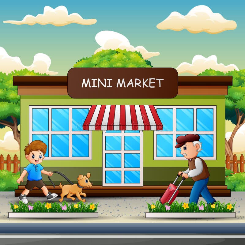 Mini Market Clipart