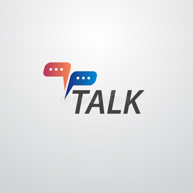 Talk Bubble Logo Stock Illustrations – 38,310 Talk Bubble Logo Stock ...