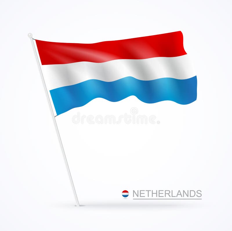 Netherlands Flags Brochure Design Banner Stock Vector - Illustration of ...