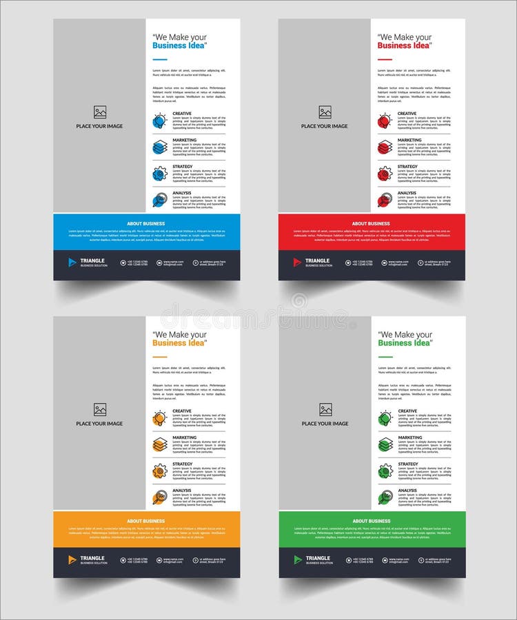 Highly Versatile Multipurpose Corporate Business Flyer Stock Vector ...