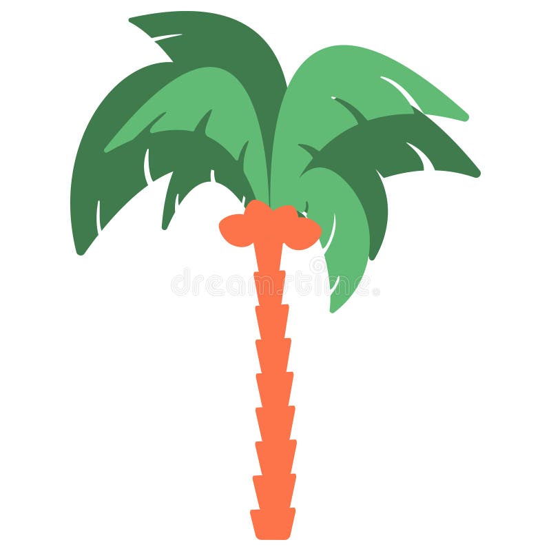 Coconut Tree Green Silhouette Stock Illustrations – 9,809 Coconut Tree ...