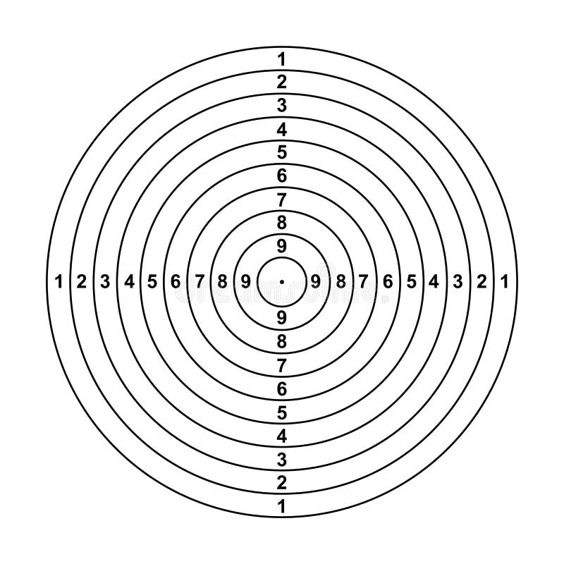 Blank Gun Target Paper Shooting Target Blank Target Background Target ...