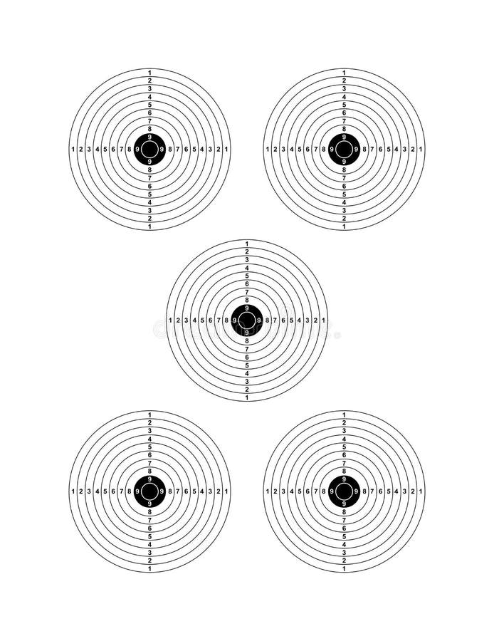 Blank Gun Target Paper Shooting Target Blank Target Background Target ...