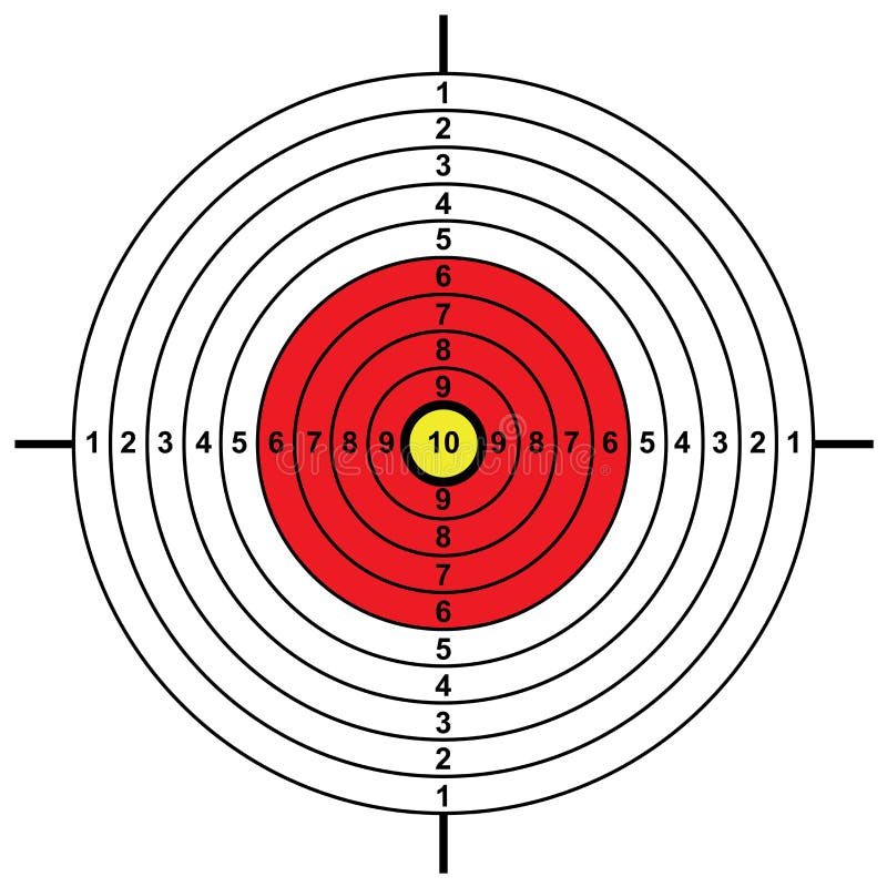 Blank Gun Target Paper Shooting Target Blank Target Background Target ...
