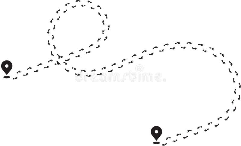 Dotted Line Steps Stock Illustrations – 116 Dotted Line Steps Stock ...