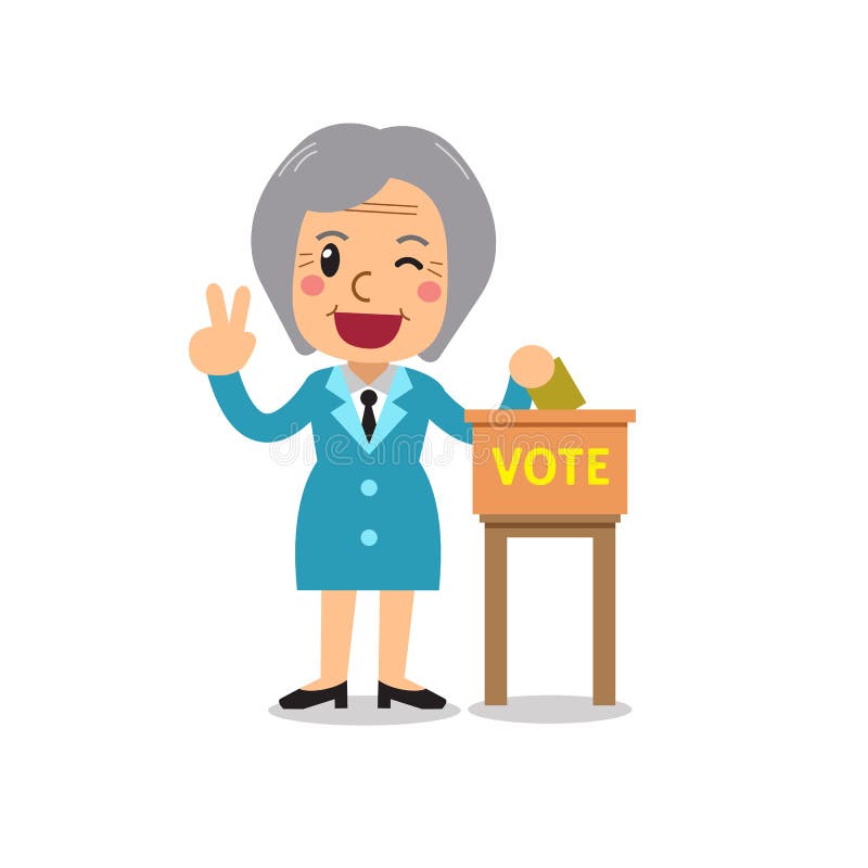 People Voting Clip Art