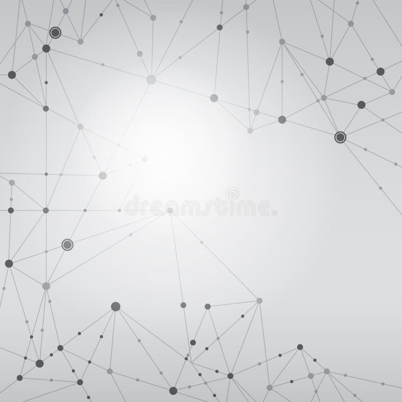 Geometric Connection Background Stock Vector - Illustration of ...