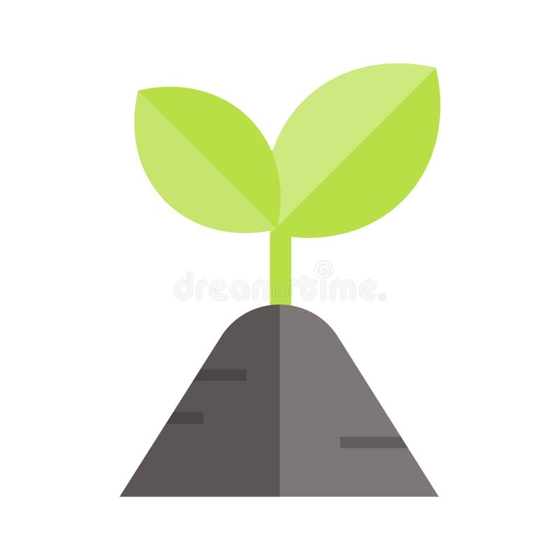 Plant Sampling Growing Icon. Flat Illustration Colored Vector Isolated ...