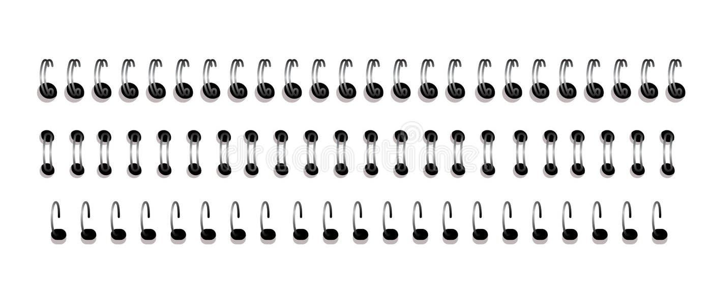 Wired Binding Stock Illustrations – 25 Wired Binding Stock ...
