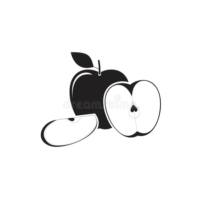 Apple Logo Silhouette