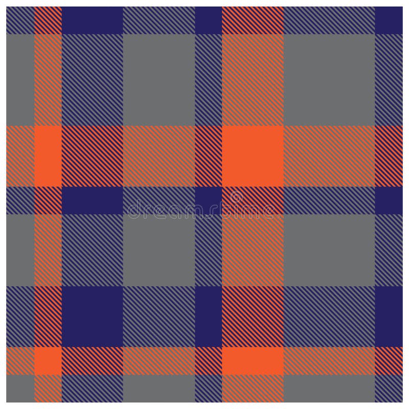 Colourful Classic Modern Plaid Tartan Seamless Print Pattern Stock ...