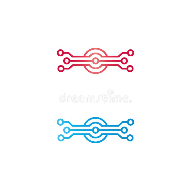 Technology Logo, Icon Design Vector - Vector Stock Vector ...