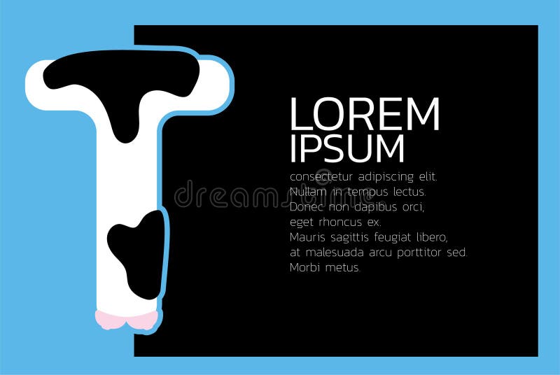 T Letter Label. Space Photo and Text Stock Vector - Illustration of ...