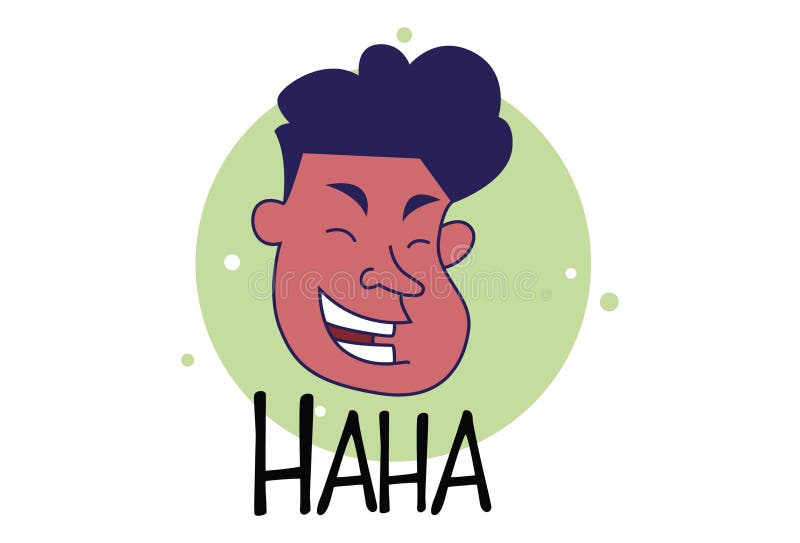 Haha Sticker Stock Illustrations – 89 Haha Sticker Stock Illustrations ...