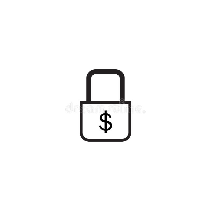 Lock Icon. Web Secure Sign. Stock Illustration - Illustration of apps ...