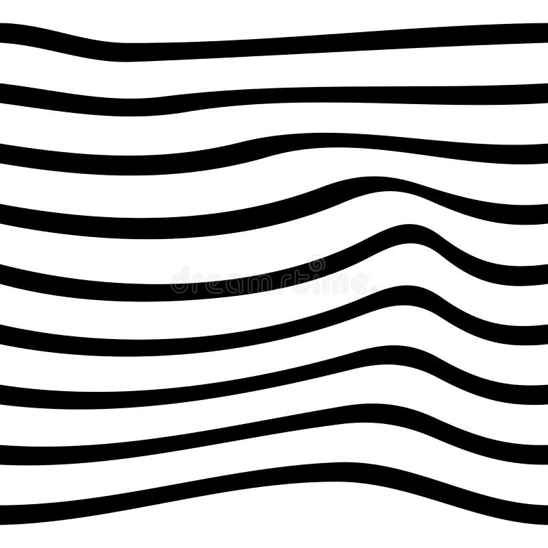 Pattern wavy zebra lines stock vector. Illustration of camouflage ...
