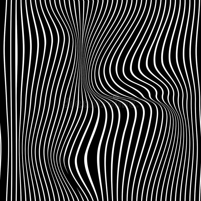 Pattern wavy zebra lines stock vector. Illustration of nature - 155532762