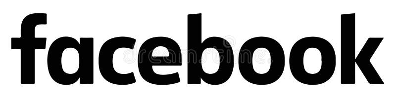 Facebook Logo Printed on Paper. Editorial Image - Illustration of ...