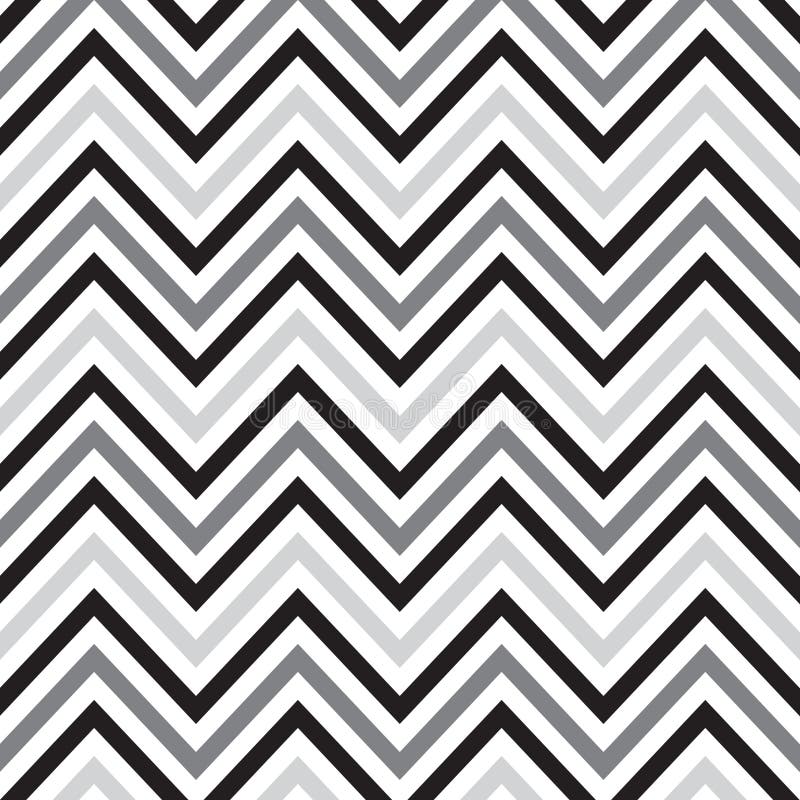Chevron Zigzag Seamless Pattern. Vector Illustration Stock Vector ...
