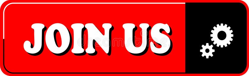 Join Us Web Button Classic Blue Button White Background Stock ...