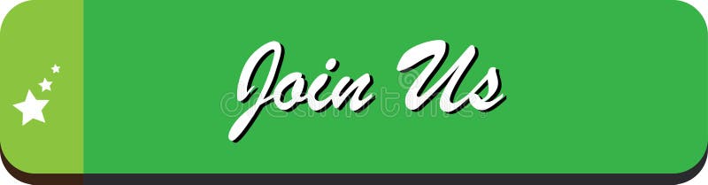 Join Us Web Button Classic Blue Button White Background Stock ...