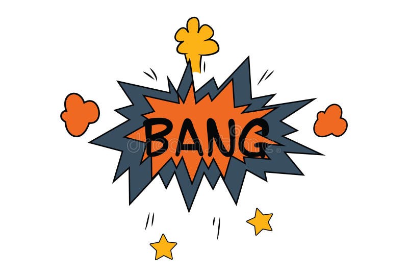 Cartoon Illustration of Text Sticker Stock Vector - Illustration of ...