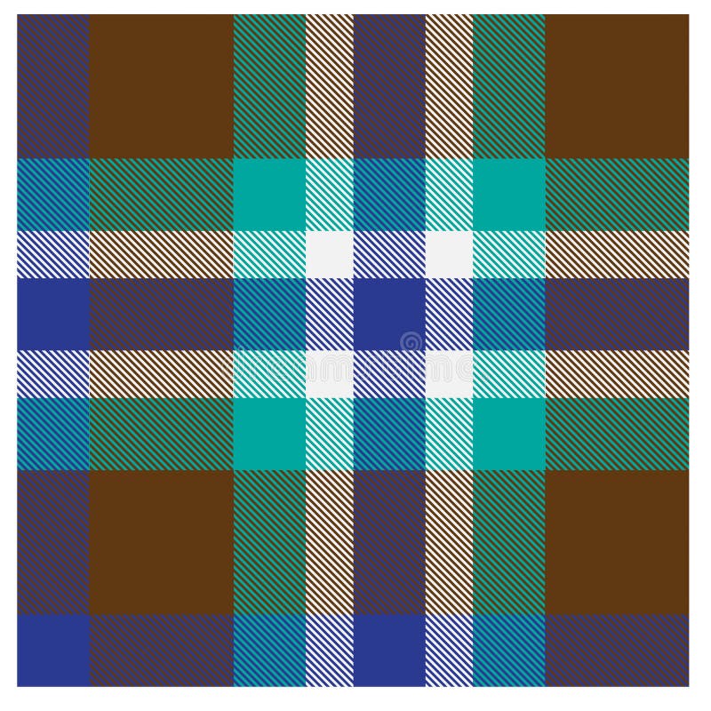 Colourful Classic Modern Plaid Tartan Seamless Print Pattern Stock ...