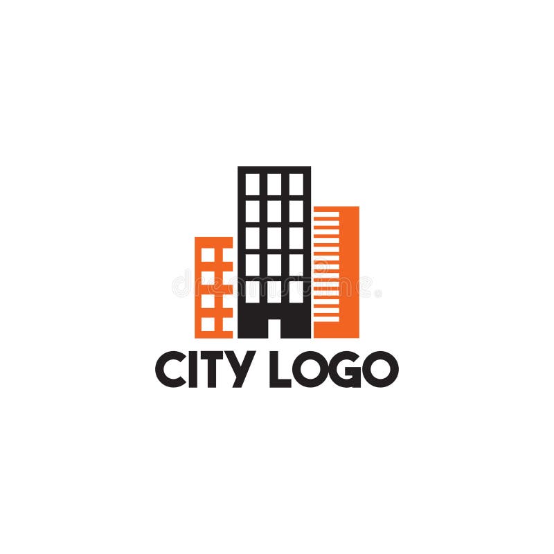 City Landscape Logo Design Inspiration Vector Template Stock Vector ...
