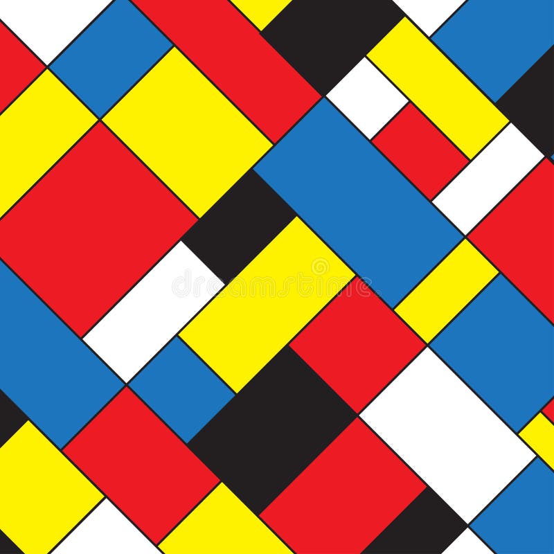 Mondrian Frame Stock Illustrations – 547 Mondrian Frame Stock ...