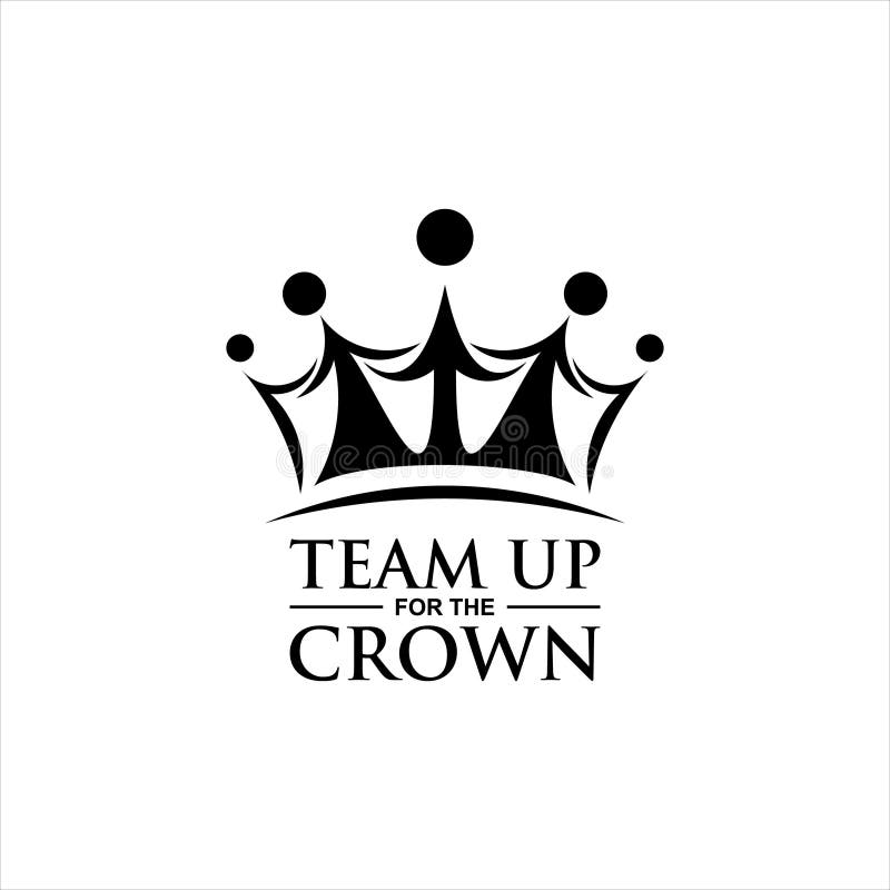 People team crown stock vector. Illustration of group - 57033309
