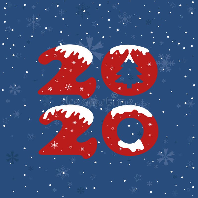 2020 Text Design - Modern 2020 Text Design, Perfect for Website, Annual ...