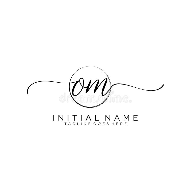 Om Signature Stock Illustrations – 231 Om Signature Stock Illustrations ...