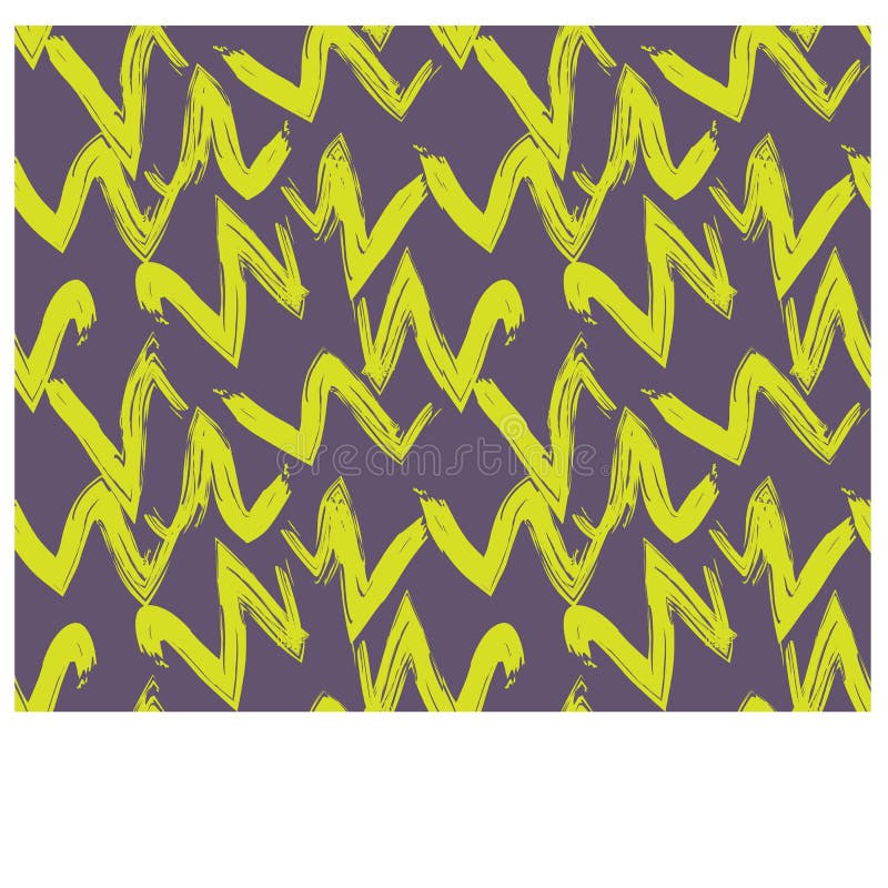 Abstract Colourful Brushstrokes Seamless Print/Pattern in Vector Stock ...