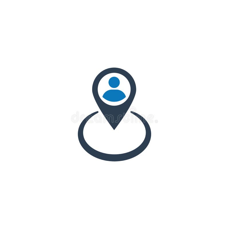 Map Location User And Group. Simple Vector Modern Icon Design ...