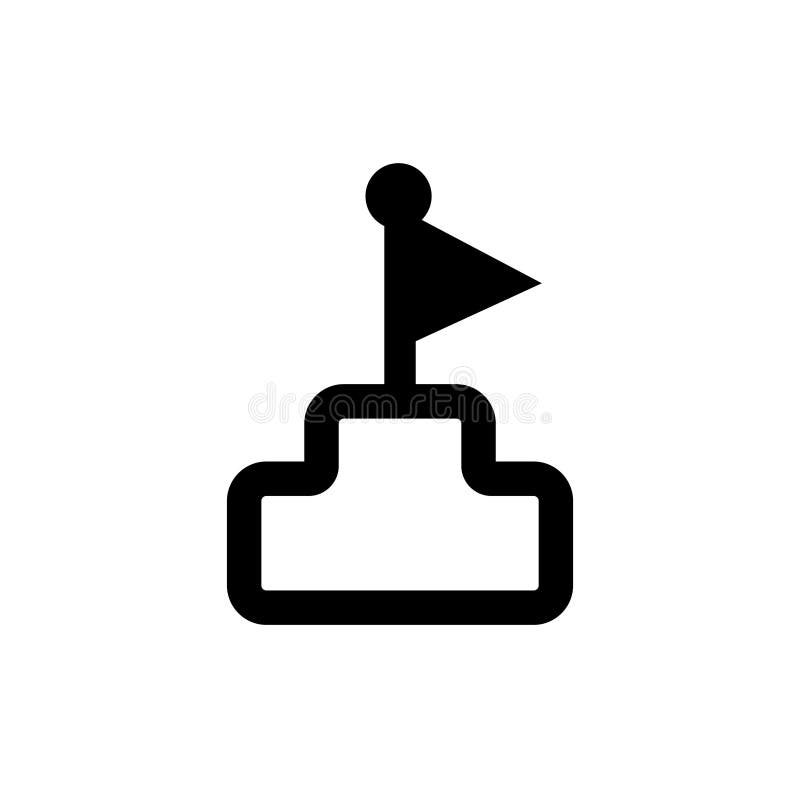 Podium / Ranking / Winner Icon Stock Vector - Illustration of business ...