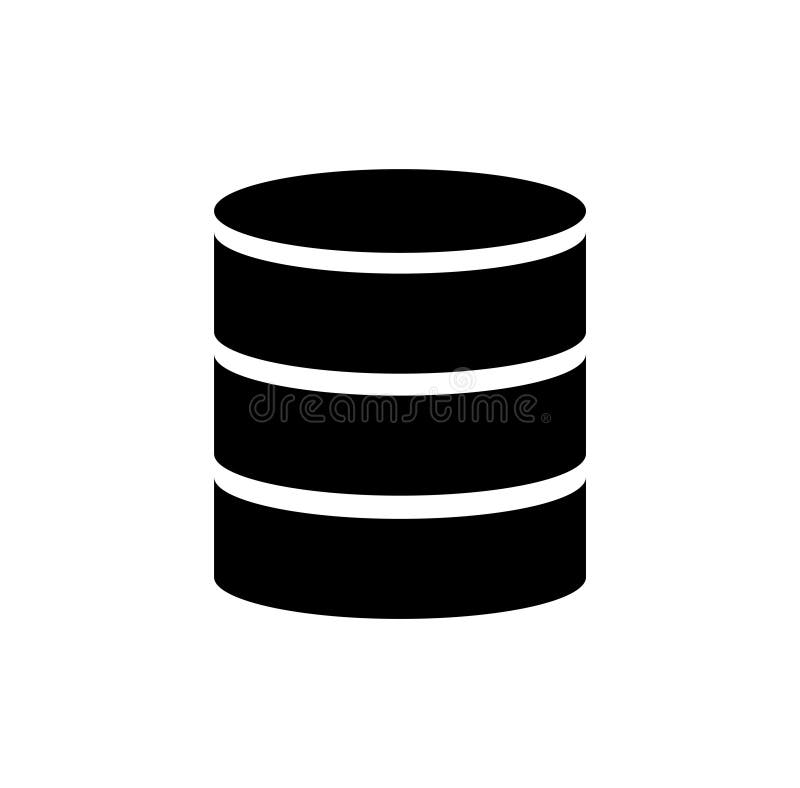 Storage/ Database/ Server Icon Stock Vector - Illustration of ...