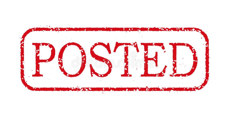 Posted Stamp Stock Illustrations – 339 Posted Stamp Stock Illustrations ...