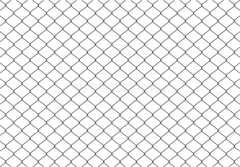 Wire Fence Pattern Illustration Stock Vector - Illustration of chained ...