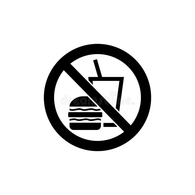 Do Not Eat Icon Stock Illustrations – 138 Do Not Eat Icon Stock ...