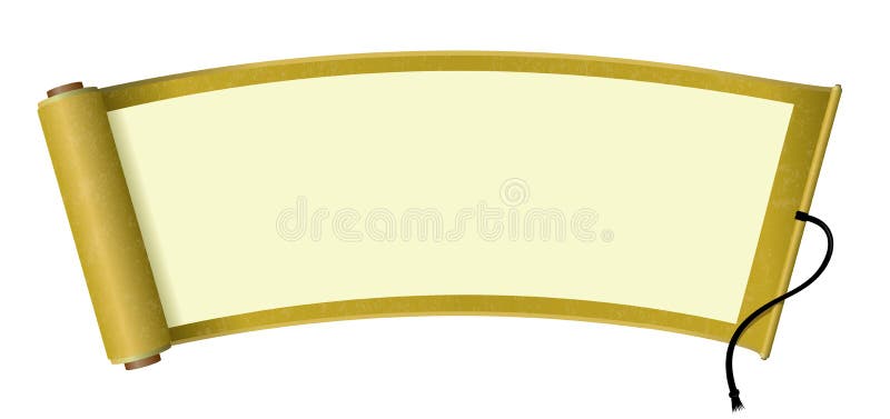 Scroll Banner Arched Stock Illustrations – 56 Scroll Banner Arched ...