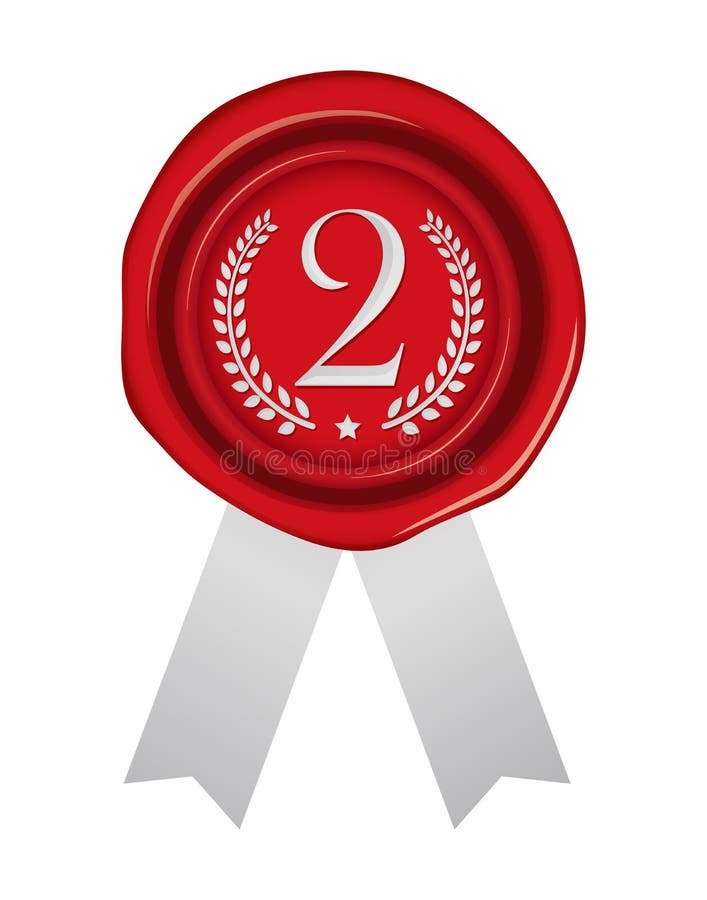 Sealing Wax , Stamp Illustration / Silver, No.2 Stock Vector ...