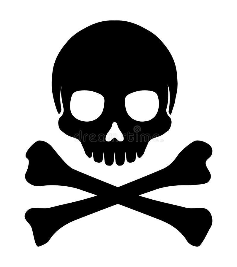 Skull emblem illustration stock vector. Illustration of saber - 161238821