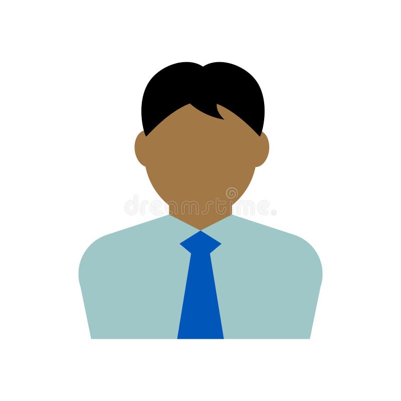 Faceless Business Man Avatar Illustration Stock Vector - Illustration ...